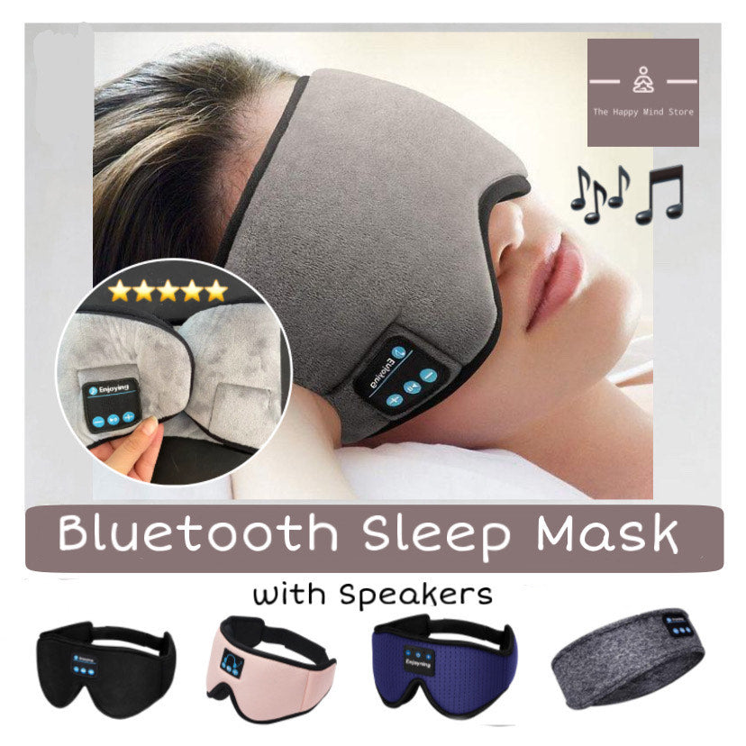 Sleepmask with Bluetooth Headphones: The Ultimate Sleep Companion – The Happy Mind Store