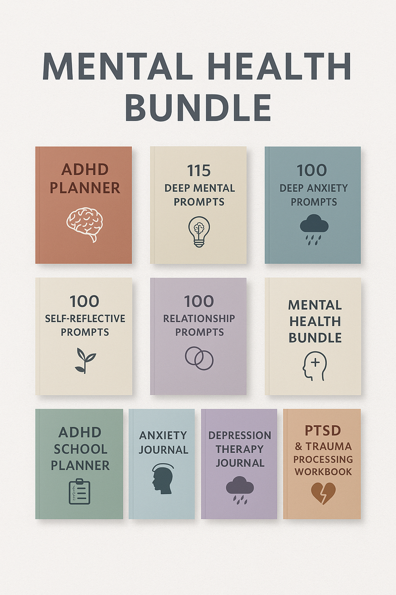 The Ultimate Mental Health Bundle – The Happy Mind Store